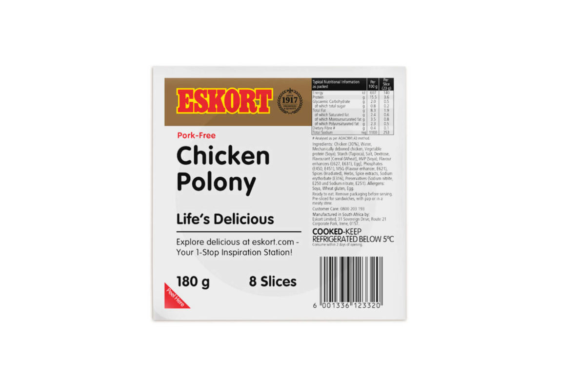 Product Range - Eskort